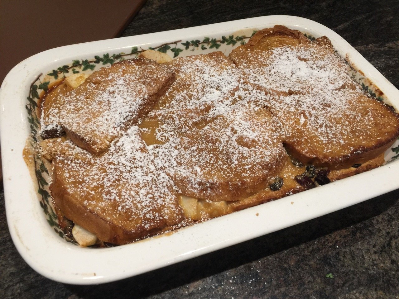 Pear and Ginger Brioche Pudding - AGA Cottages
